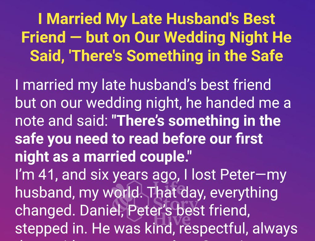 I Married My Late Husband’s Best Friend — but on Our Wedding Night He ...